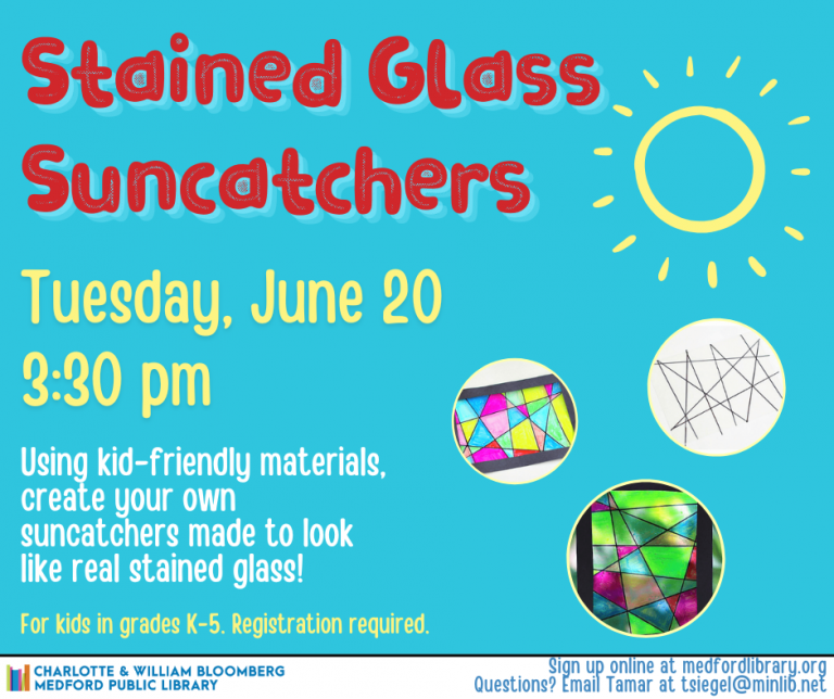 Upcoming Events · Charlotte and William Bloomberg Medford Public Library